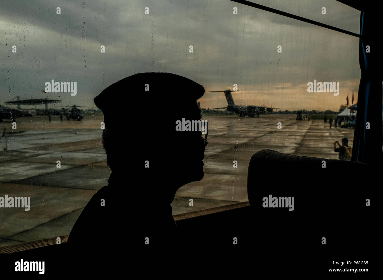 BUTTERWORTH, MALAYSIA - JUNE 29: A former Royal Malaysia Air Force ...