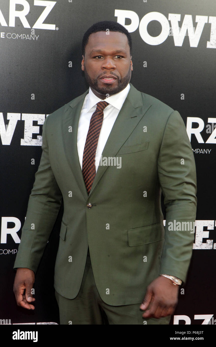 New York, NY, USA. 28th June, 2018. Actor Curtis "50 Cent" Jackson ...