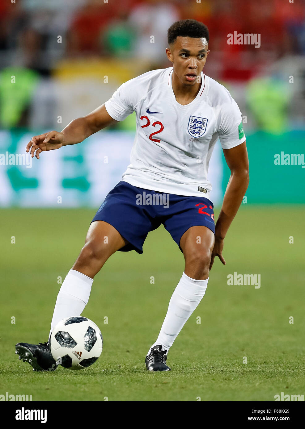 Kaliningrad, Russia. 28th June, 2018. Trent Alexander-Arnold of England ...