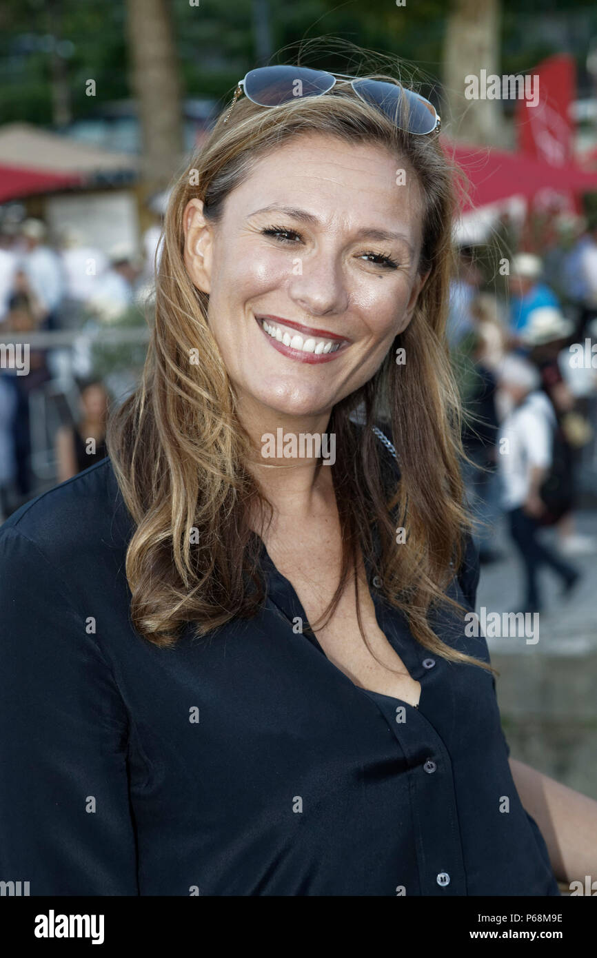 Paris, France. 28th June, 2018. Marie Mamgioglou attends the 6th ...