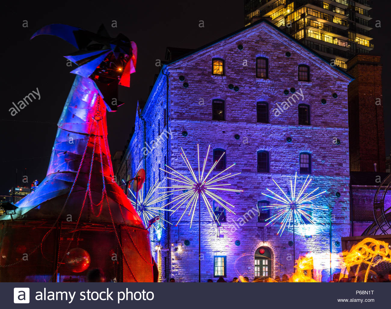 Toronto Light Festival Stock Photos & Toronto Light Festival Stock ...