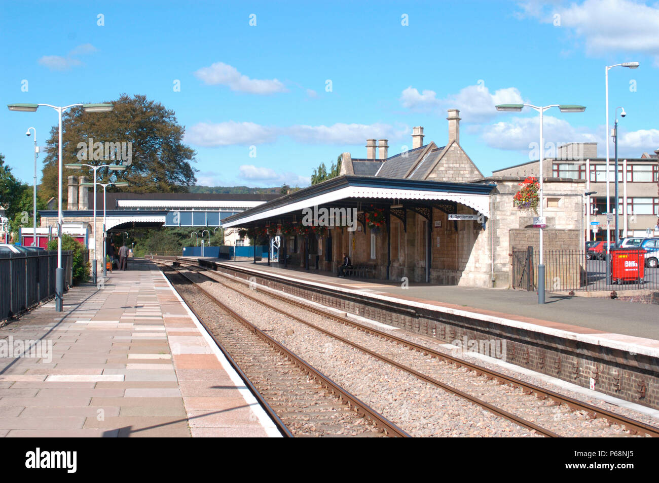 The Great Western Railway 2004. View from Down platform of Stroud ...