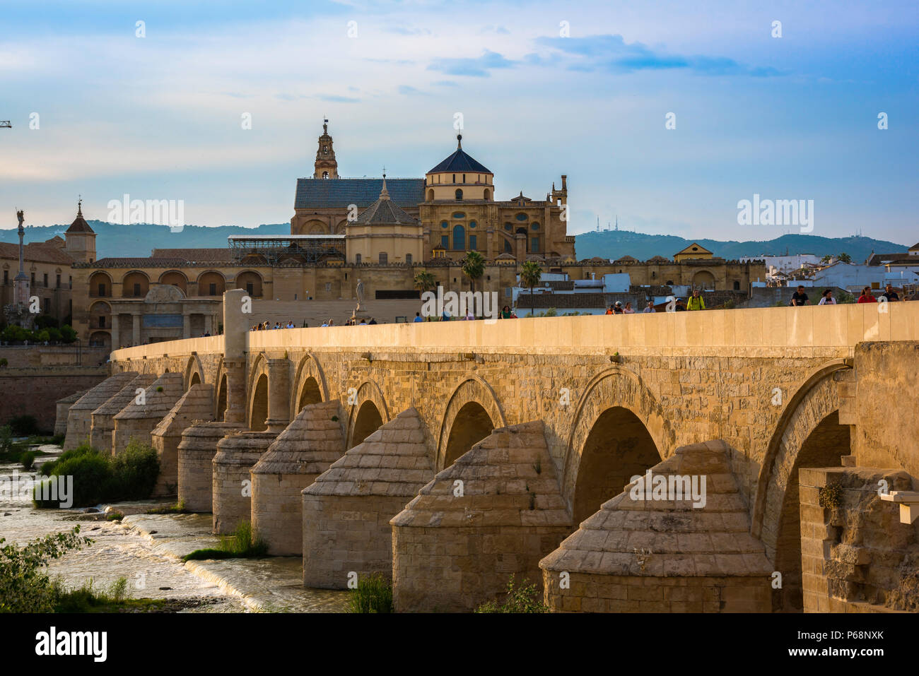 Cordoba bridge skyline hi-res stock photography and images - Alamy