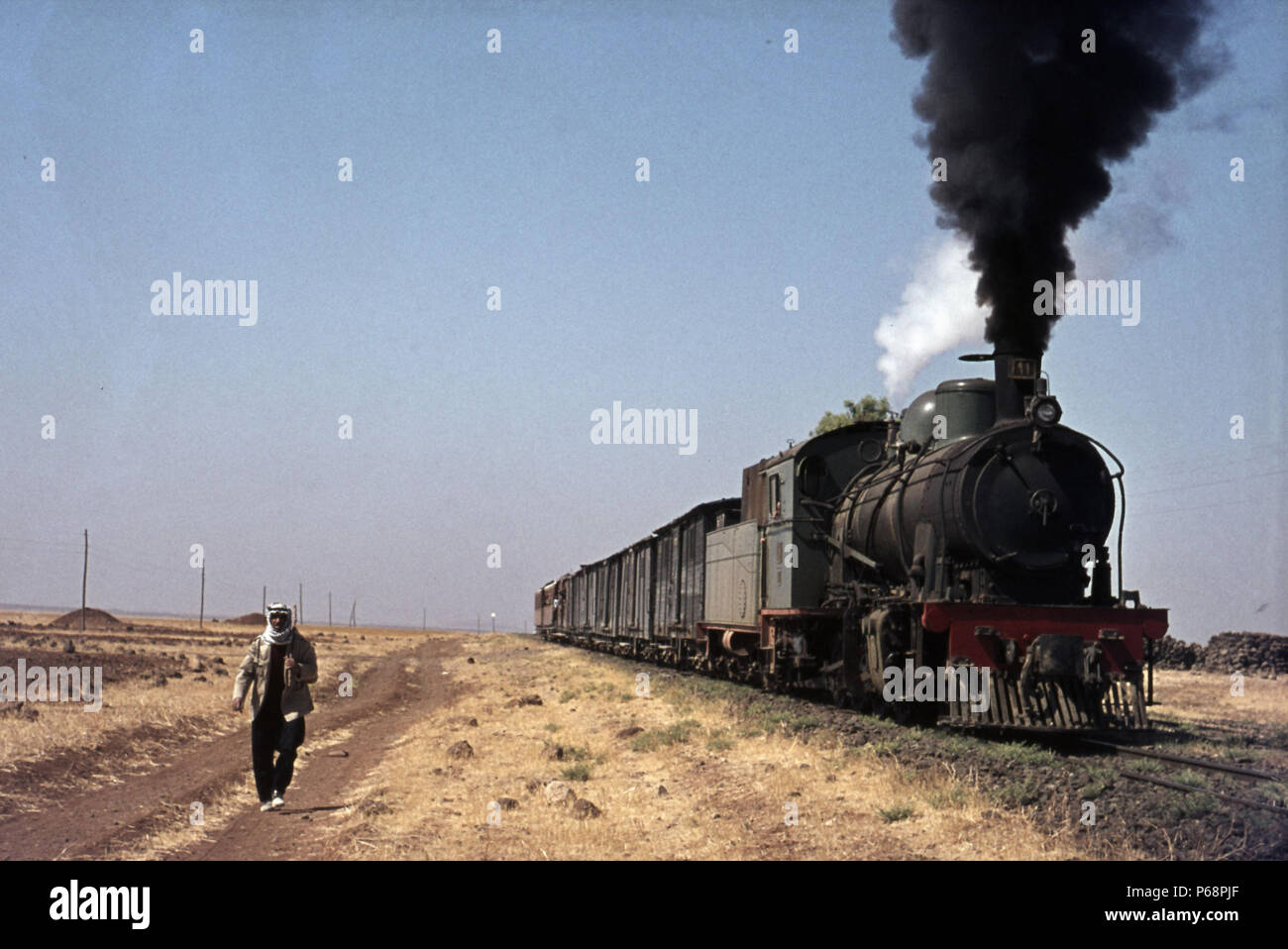 This picture was made during two footplate journeys Colin Garratt made ...