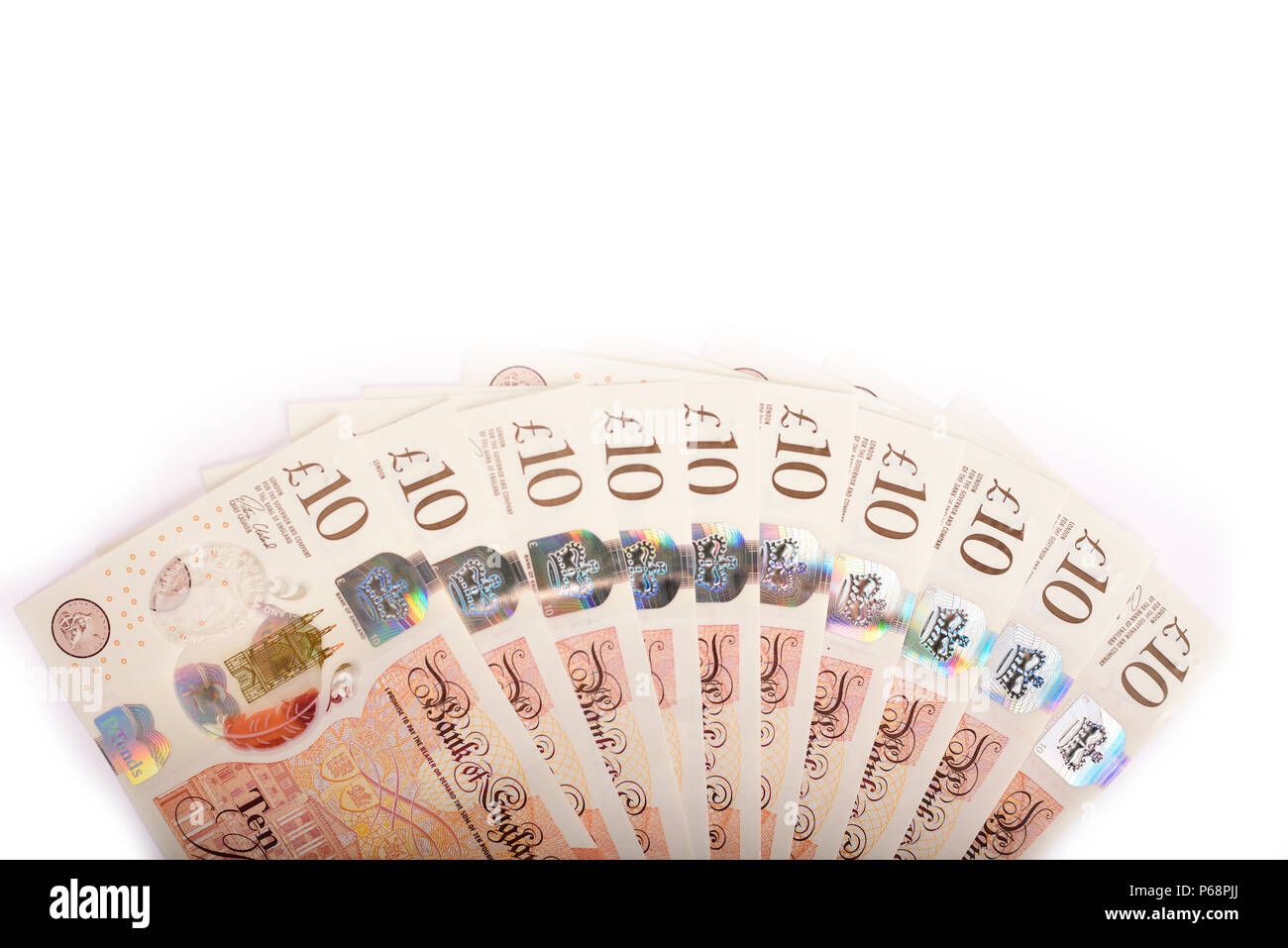 Ten pound note cut out hi-res stock photography and images - Alamy