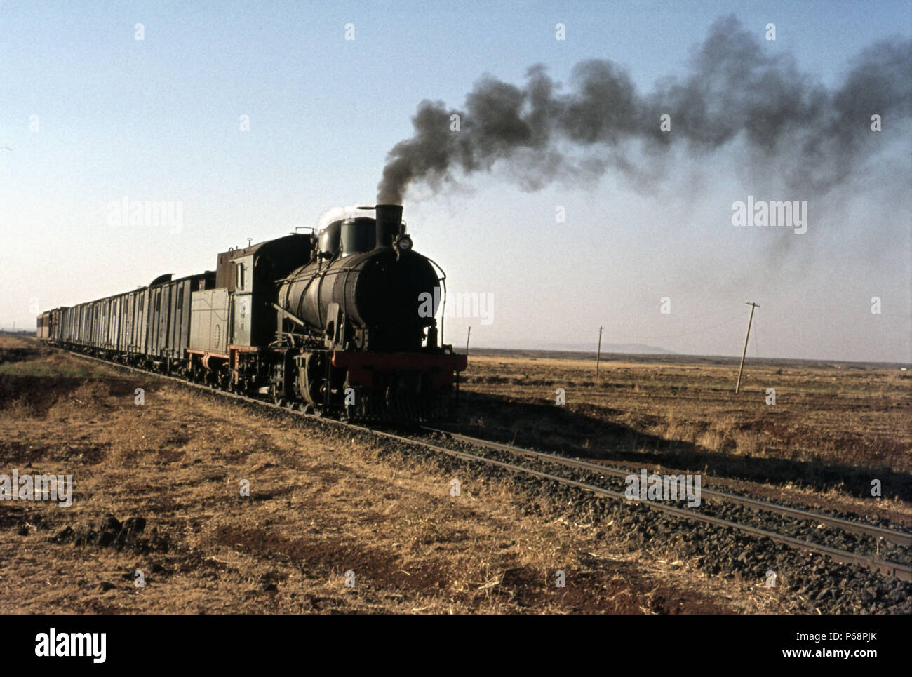 This picture was made during two footplate journeys Colin Garratt made ...