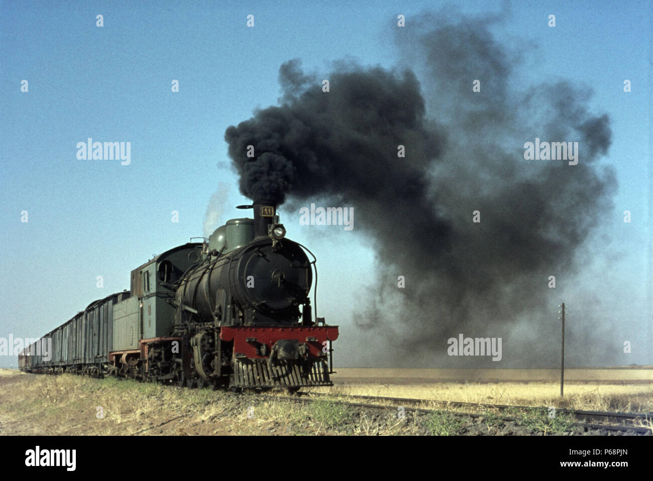 This picture was made during two footplate journeys Colin Garratt made ...