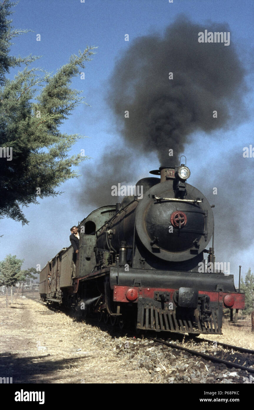 This superb Syrian Hedjaz Railway 2-8-0 was built by Borsig of Berlin ...