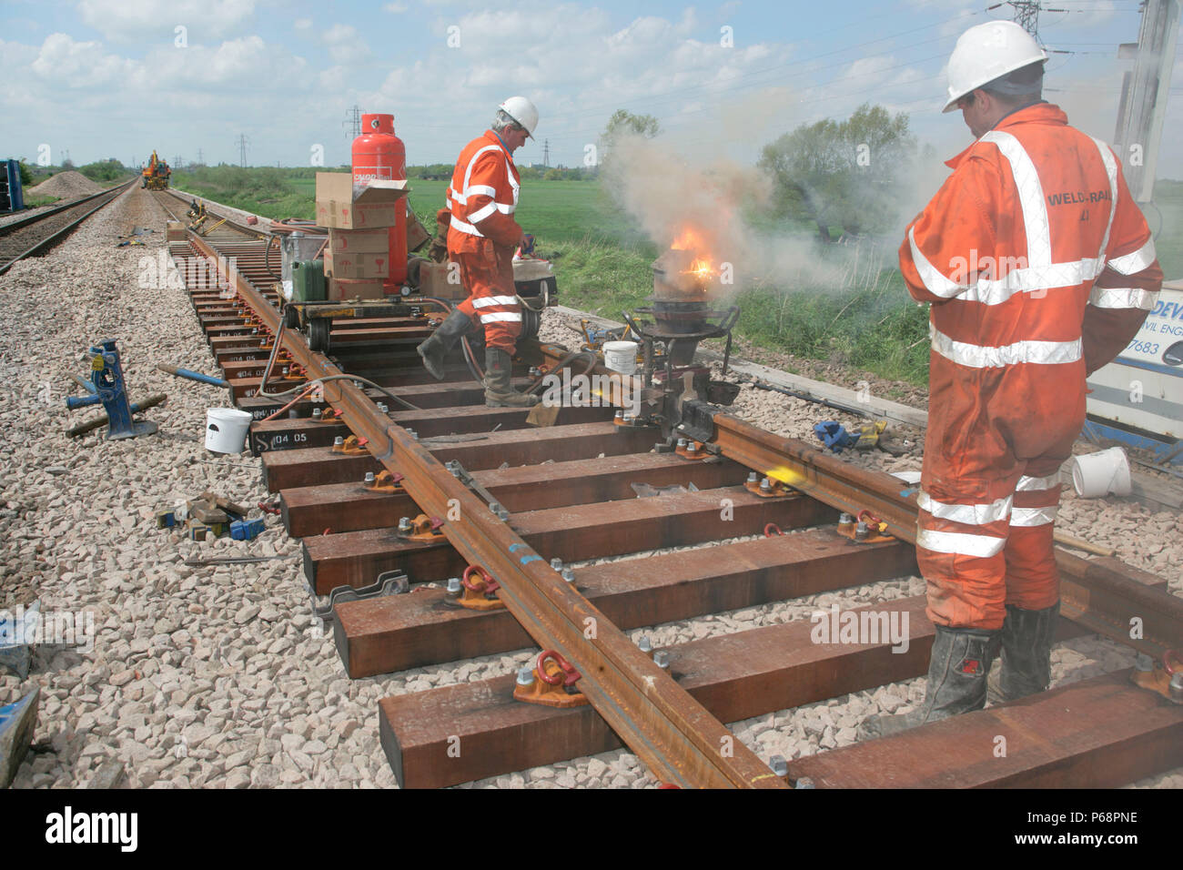 Track renewal hi-res stock photography and images - Alamy