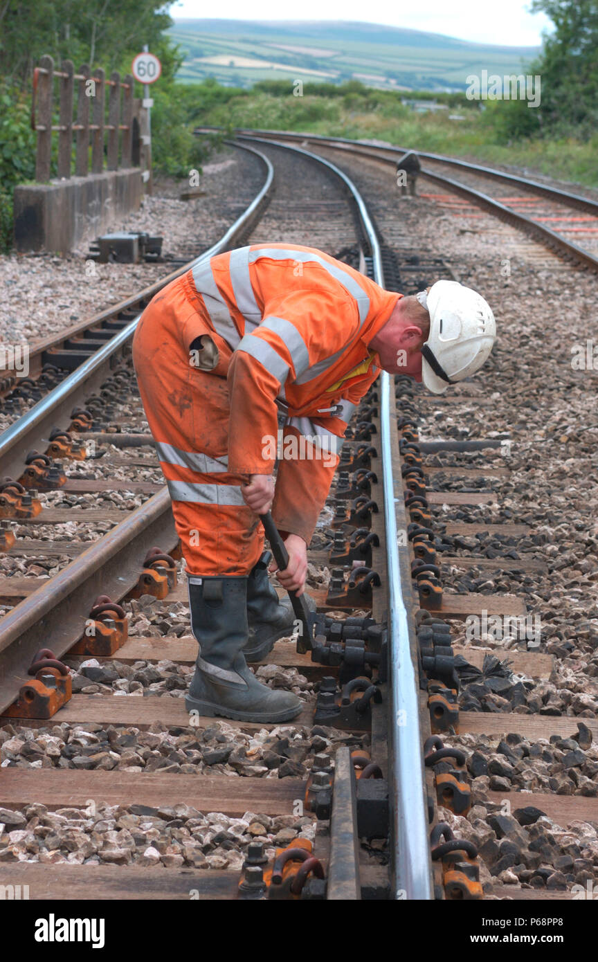 Rail joint hi-res stock photography and images - Alamy