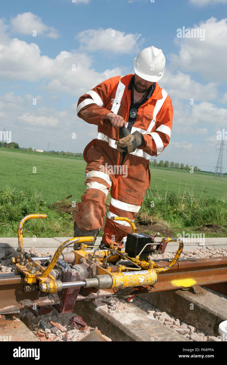 Trackworker hi-res stock photography and images - Alamy