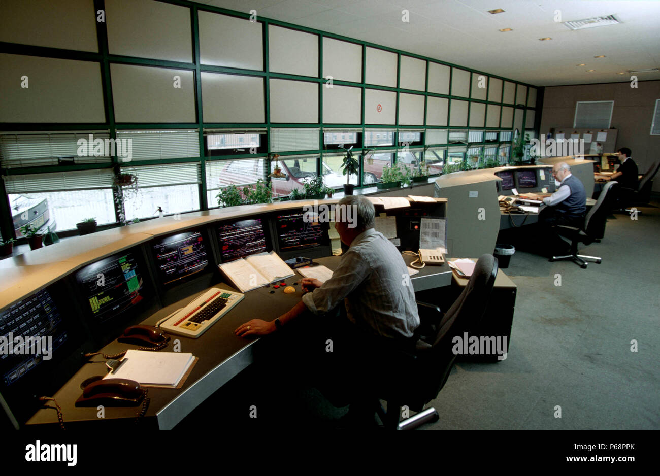 Control room screens hi-res stock photography and images - Alamy