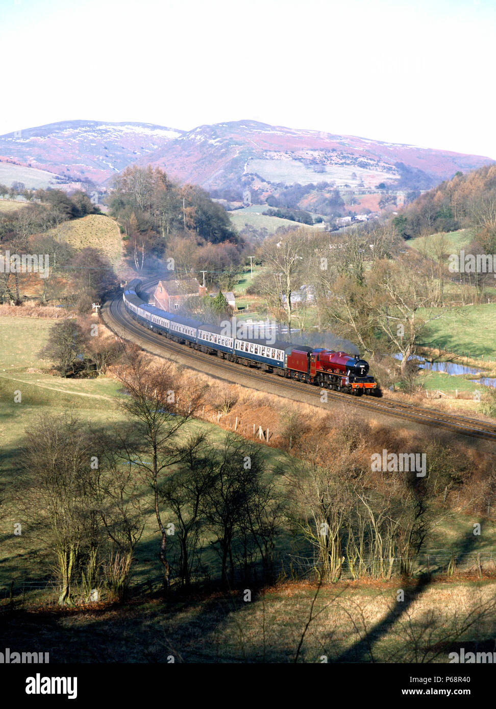 Welsh marches railway hi-res stock photography and images - Alamy
