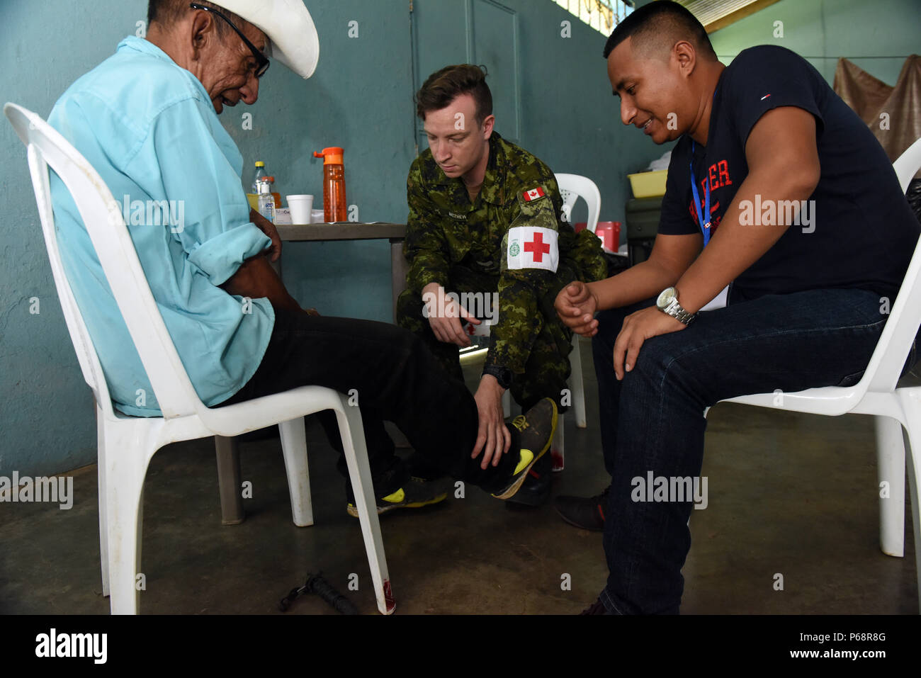 SAN PABLO, Guatemala – Canadian Cpl. Todd Matthews, 23rd Canadian ...