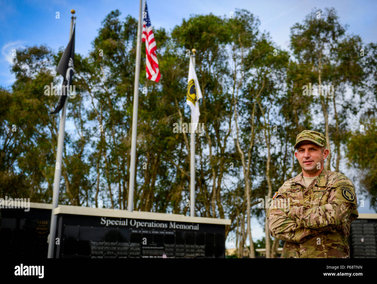 First air force chief master sgt graduates ranger school hi-res stock ...