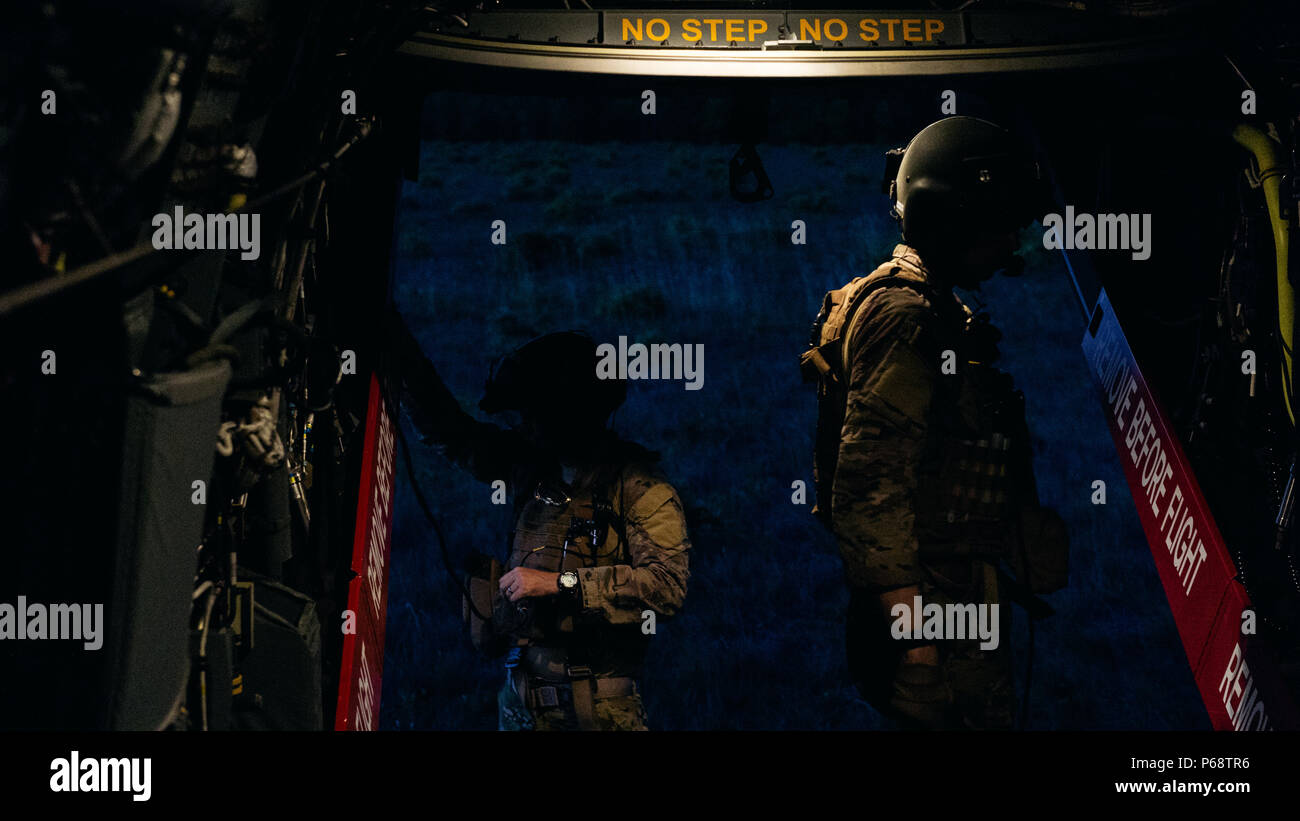 U.S. Air Force Airmen assigned to the 8th Special Operations Squadron ...