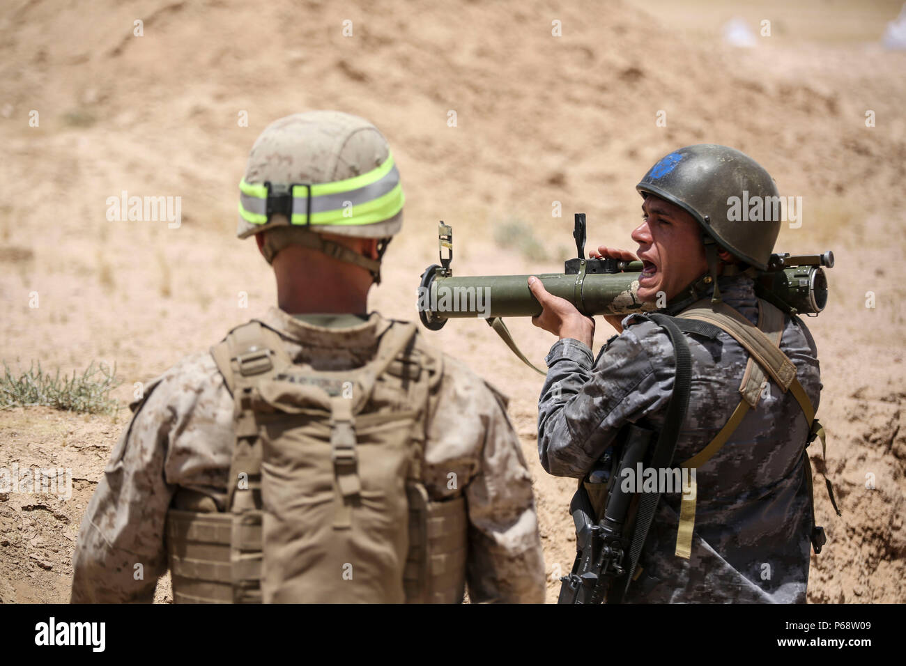 Jordanian 77th marines battalion hi-res stock photography and images ...