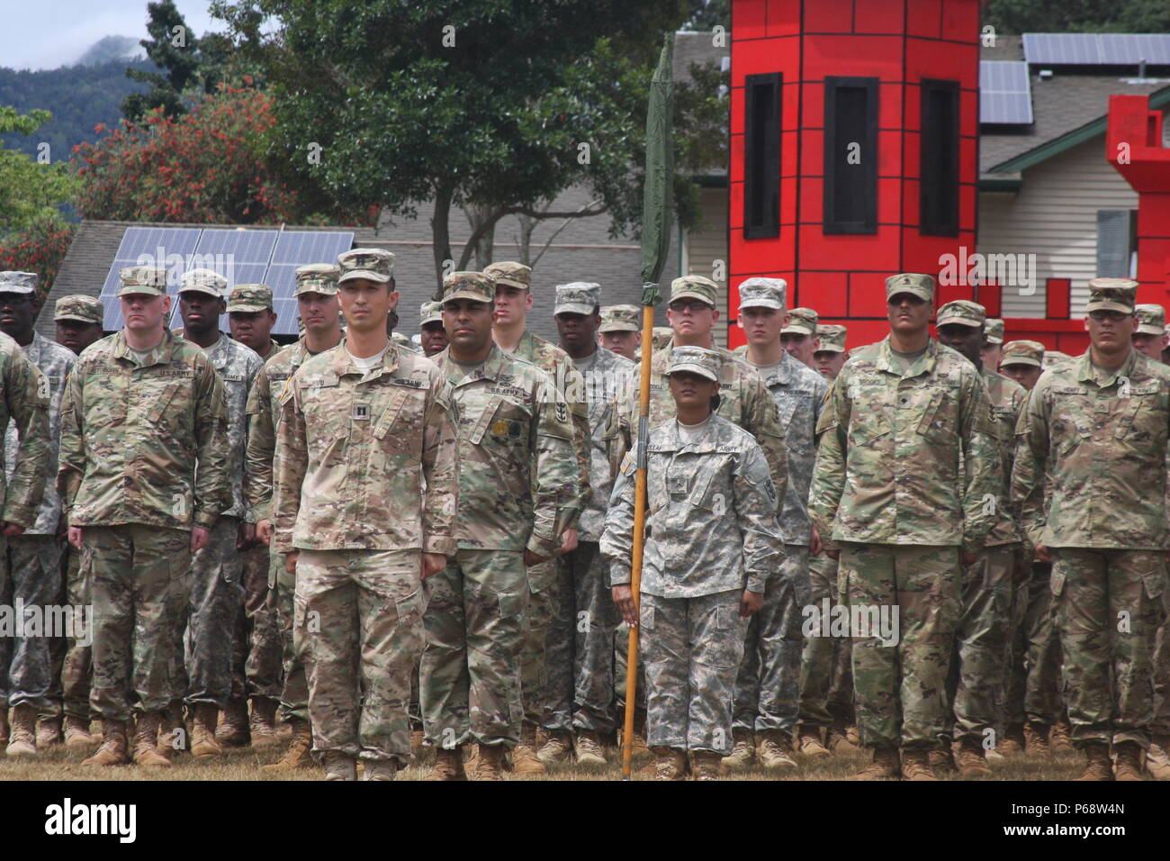 The 130th Engineer Brigade hosted a deployment ceremony for engineers ...