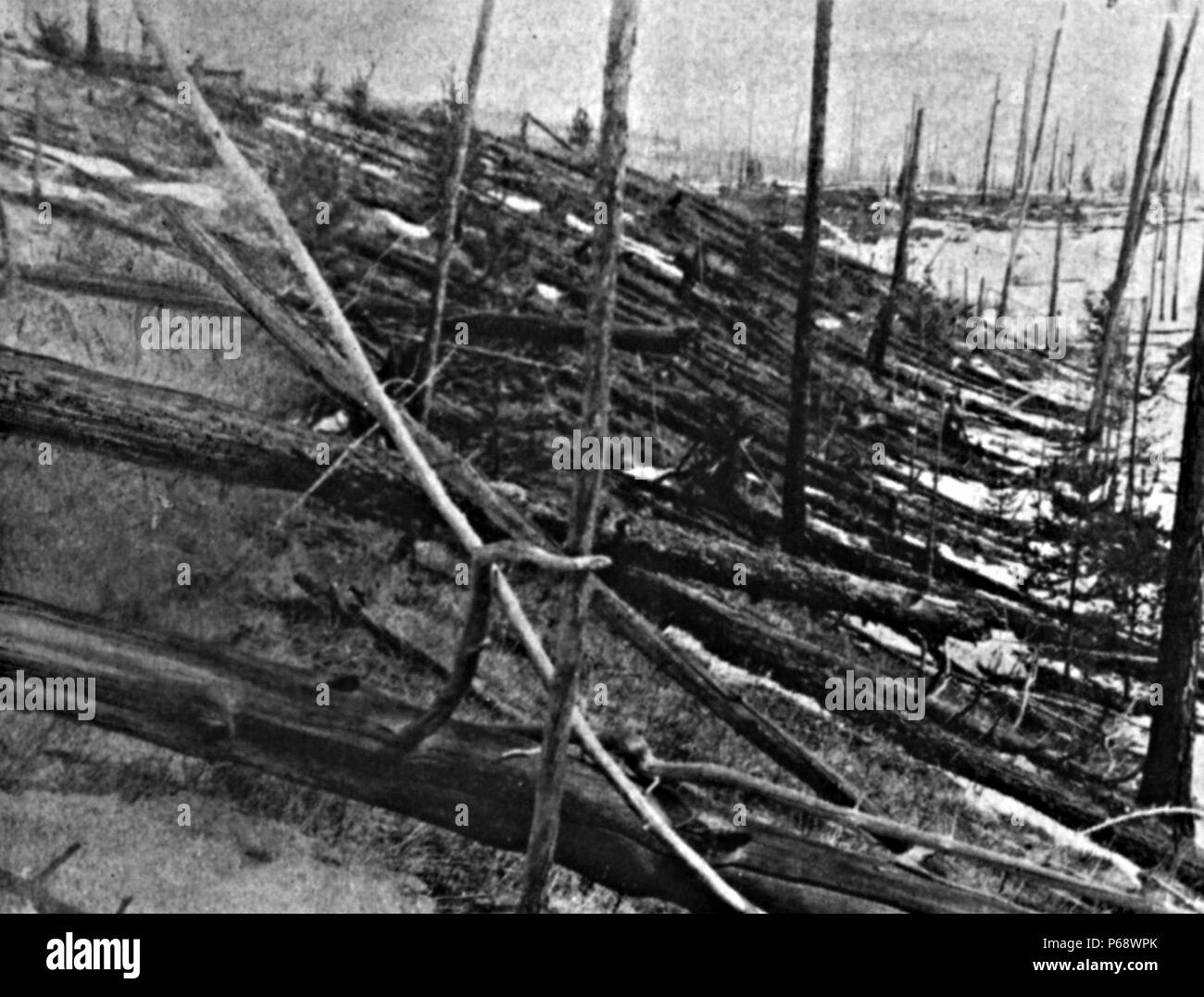 Tunguska meteor strike hi-res stock photography and images - Alamy