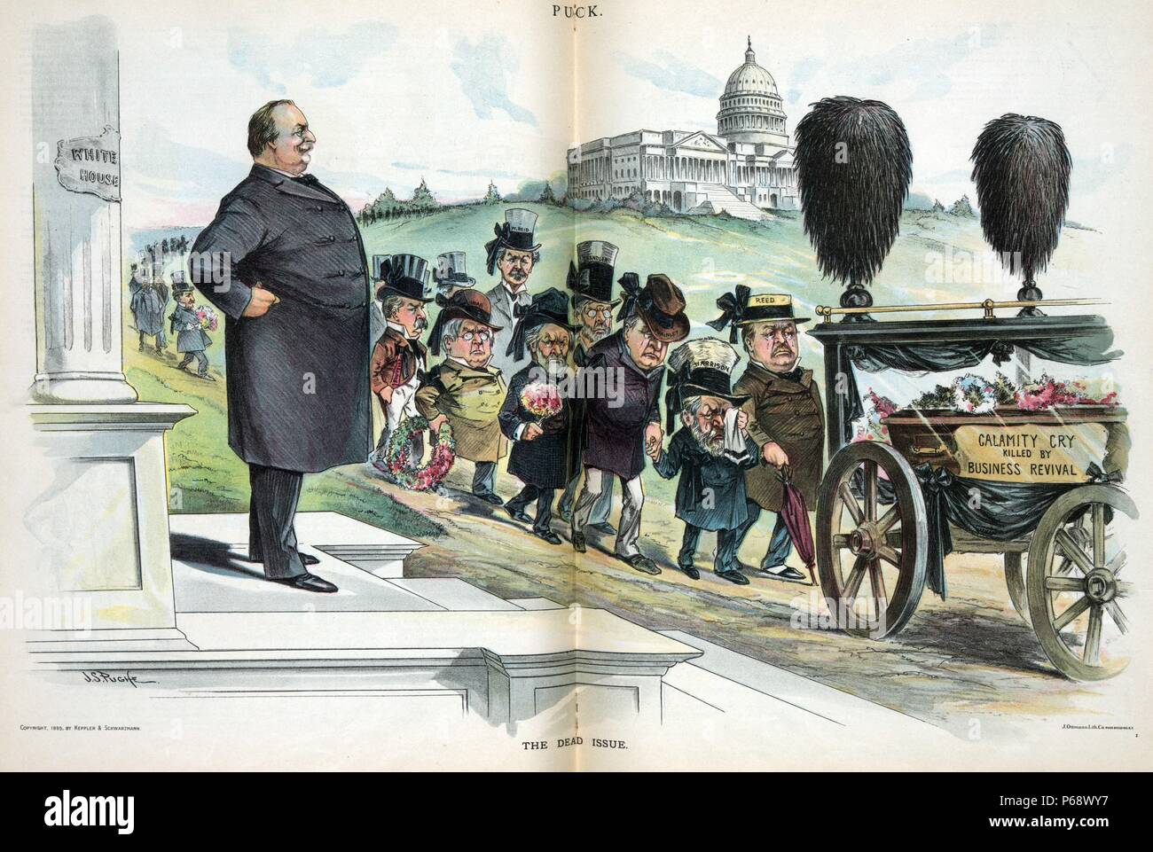 Grover cleveland cartoon hi-res stock photography and images - Alamy