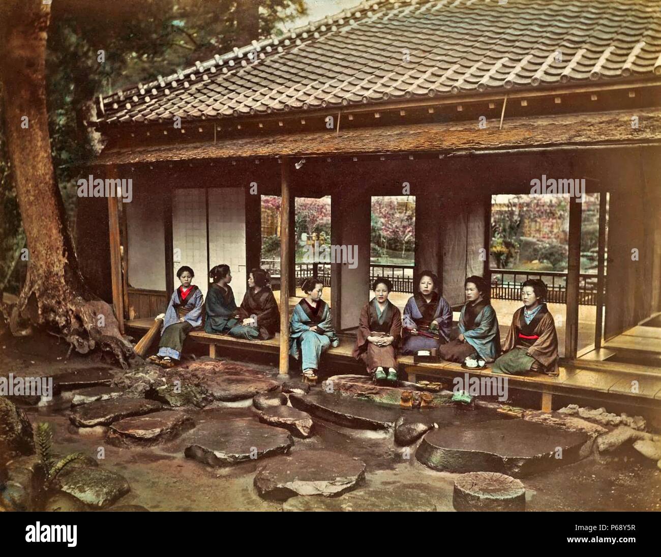 Japanese tea house hi-res stock photography and images - Alamy