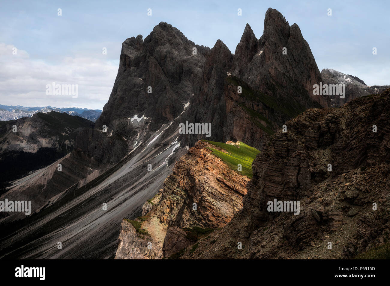 Seceda ridge hi-res stock photography and images - Alamy