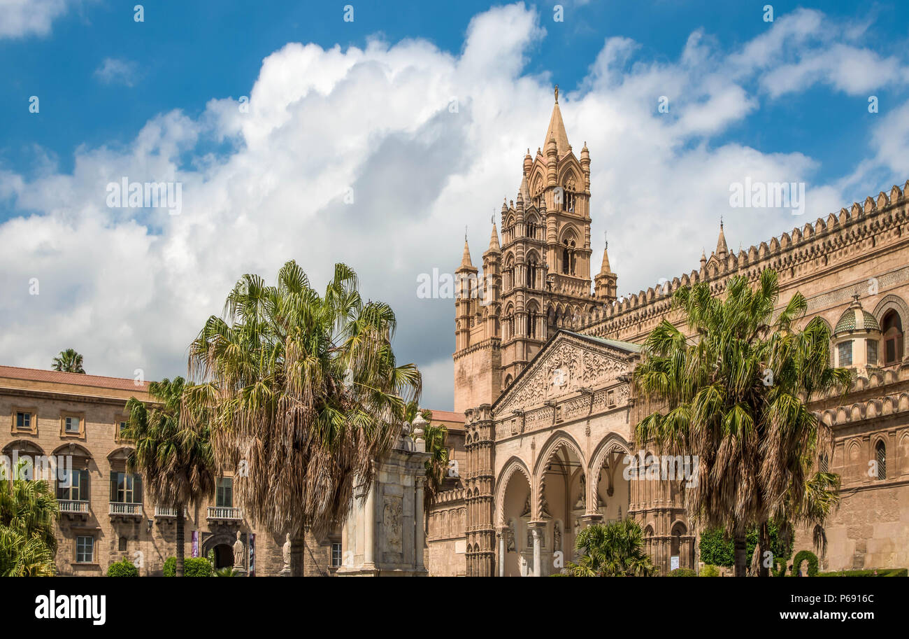The Cathedral of Palermo is one of the most important architectural ...