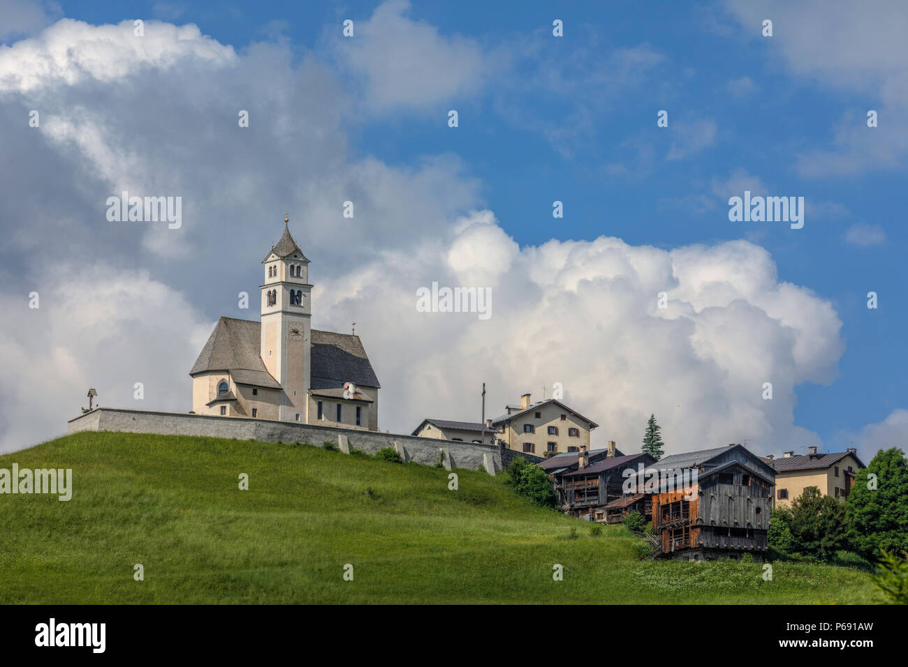 Colle Santa Lucia, Belluno, Veneto, Dolomites, Italy, Europe Stock ...
