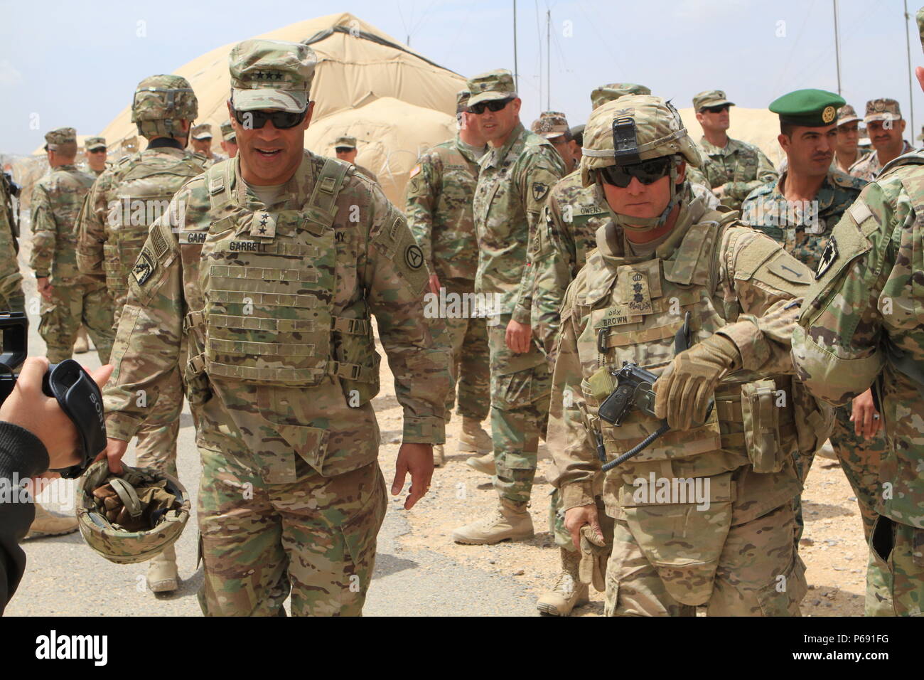 U.S. Army Lt. General Michael X. Garrett, Commanding General U.S. Army ...