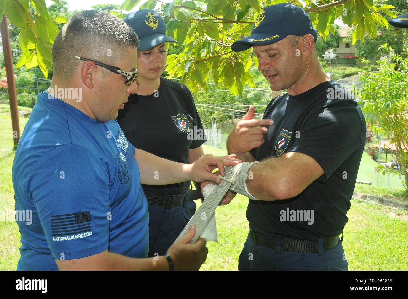 QUEPOS, COSTA RICA - Twenty-two Costa Rican Guarda Costas attended a ...