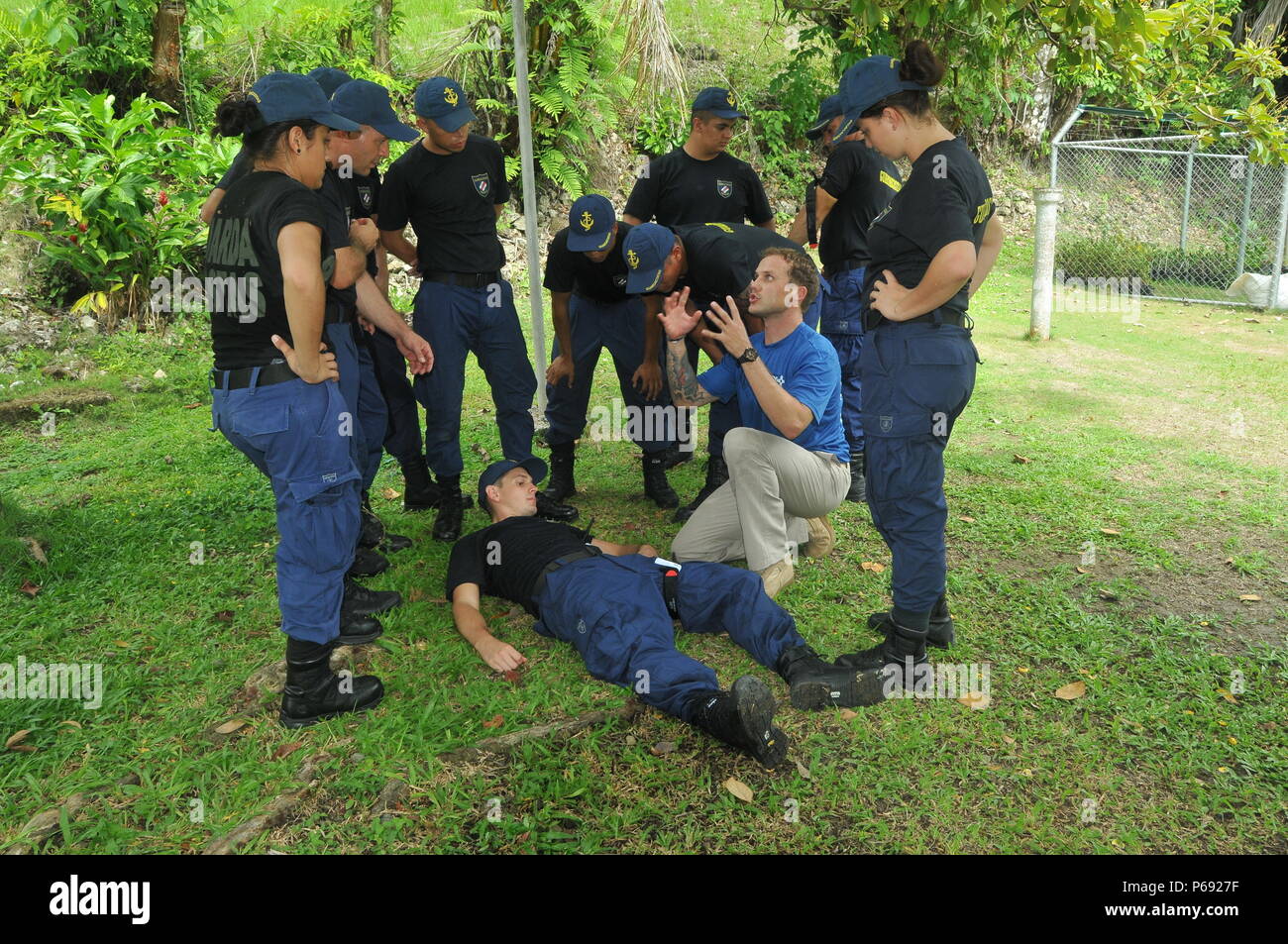 QUEPOS, COSTA RICA - Twenty-two Costa Rican Guarda Costas attended a ...
