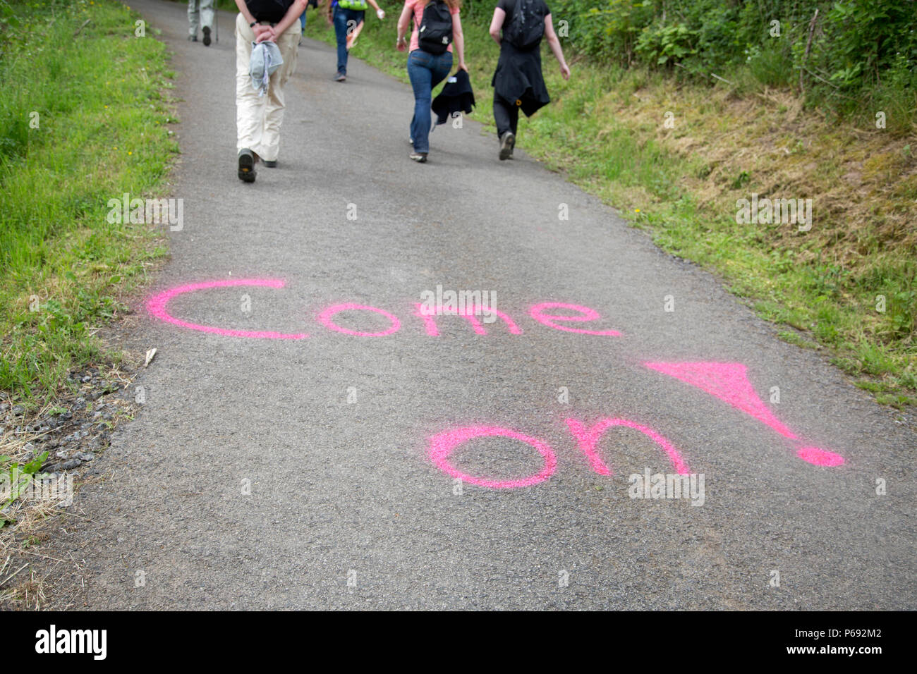 Participants march in the 49th Annual Marche Internationale de Diekirch ...