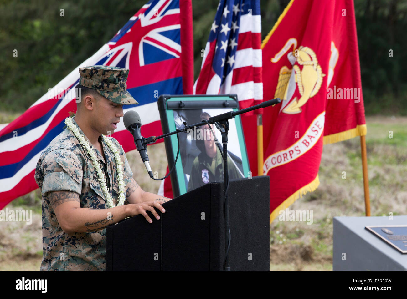 MARINE CORPS TRAINING AREA BELLOWS – Cpl. Daniel McLinden, a service ...