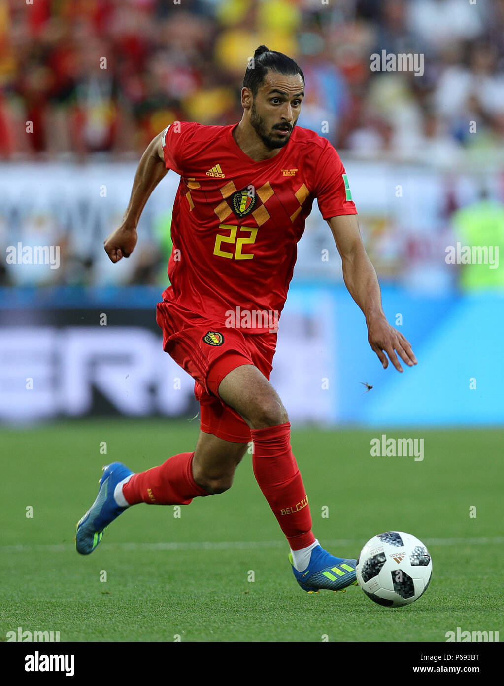Belgium's Nacer Chadli during the FIFA World Cup Group G match at ...