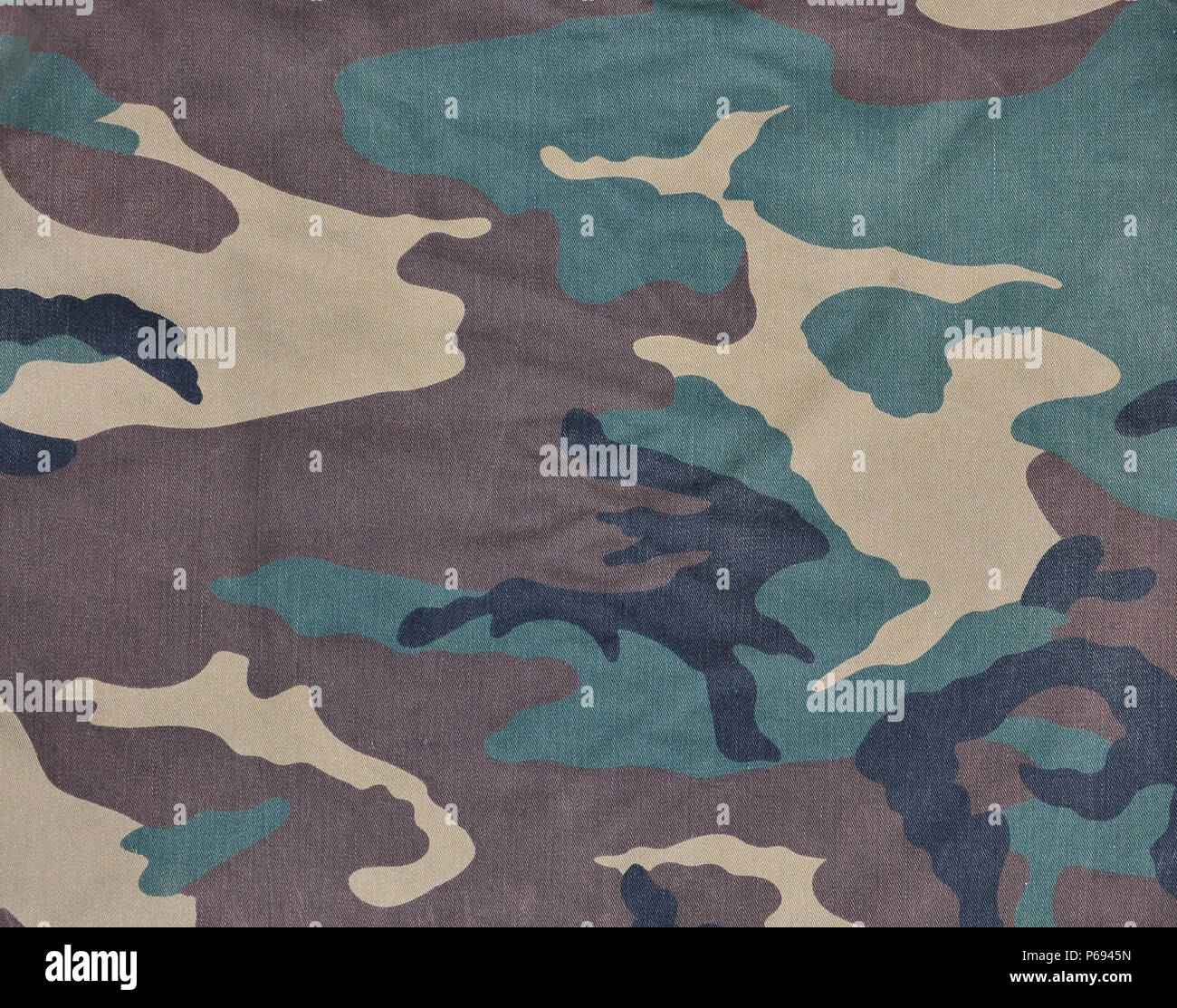 Texture of fabric with a camouflage painted in colors of the marsh ...