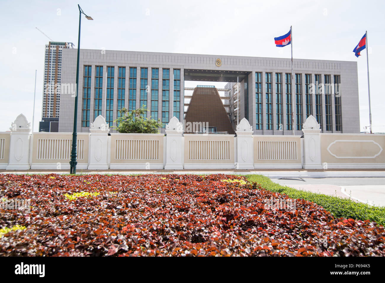 the office of the Council of Ministers in the city of Phnom Penh of ...