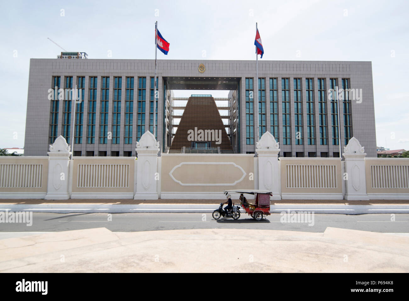 the office of the Council of Ministers in the city of Phnom Penh of ...