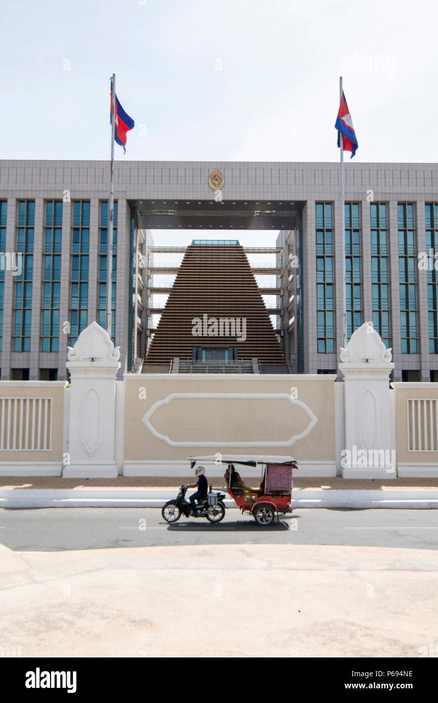 the office of the Council of Ministers in the city of Phnom Penh of ...