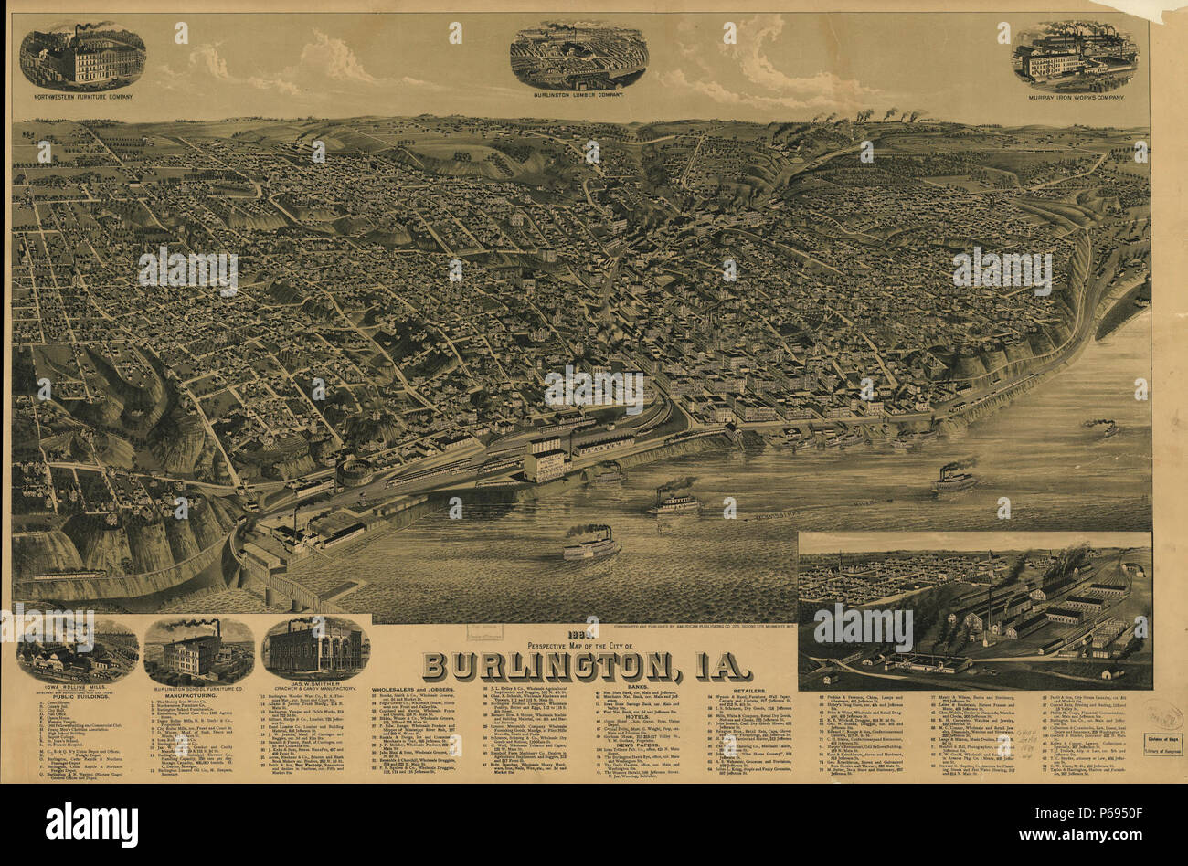 Ia map hi-res stock photography and images - Alamy