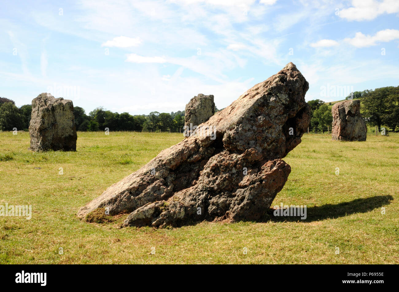 Stanton drew stone circle hi-res stock photography and images - Alamy