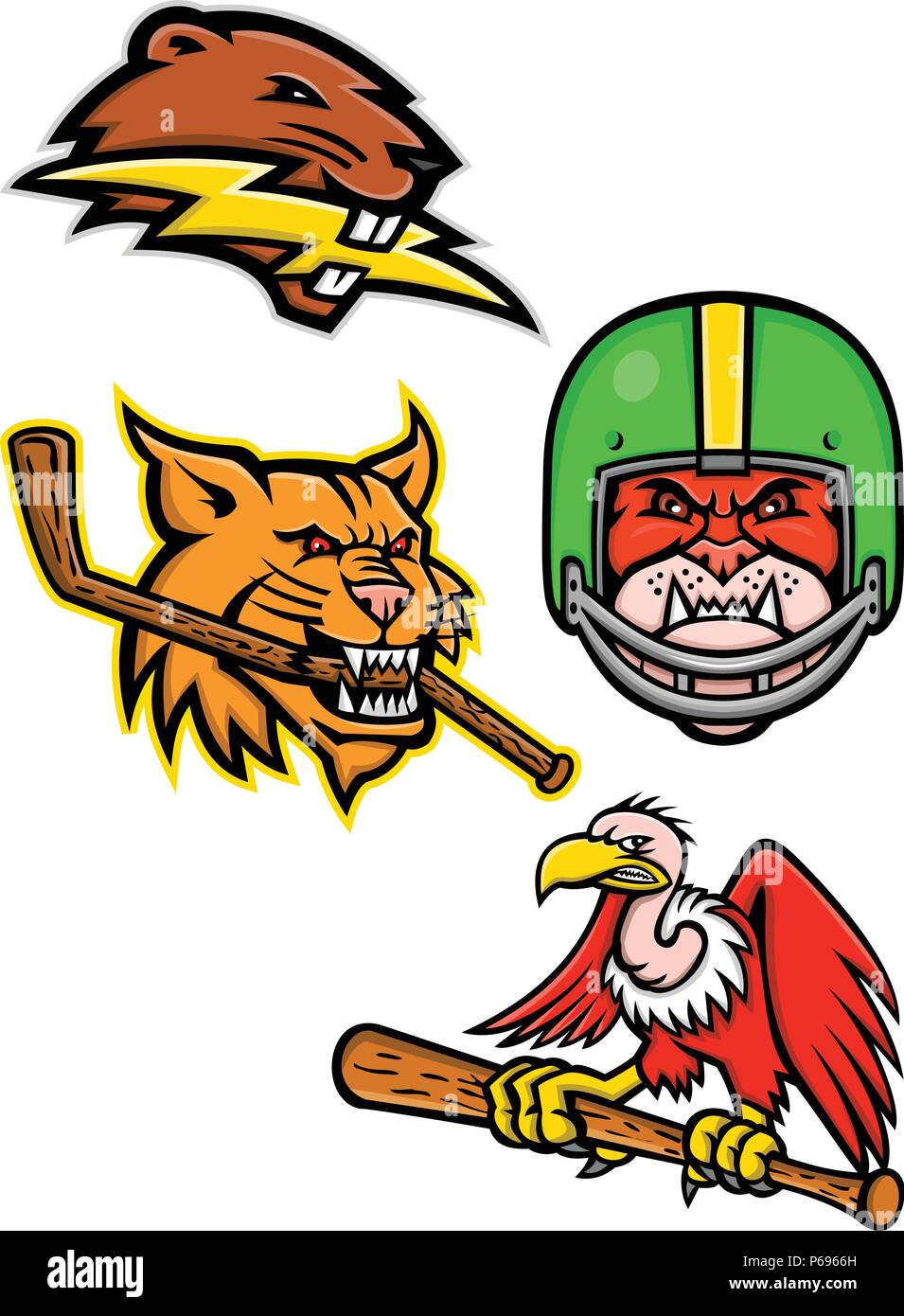 British beaver Stock Vector Images - Alamy