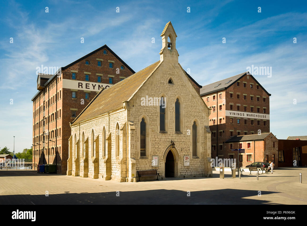 Anglican chapel in the heart of the historic docks in Gloucester ...