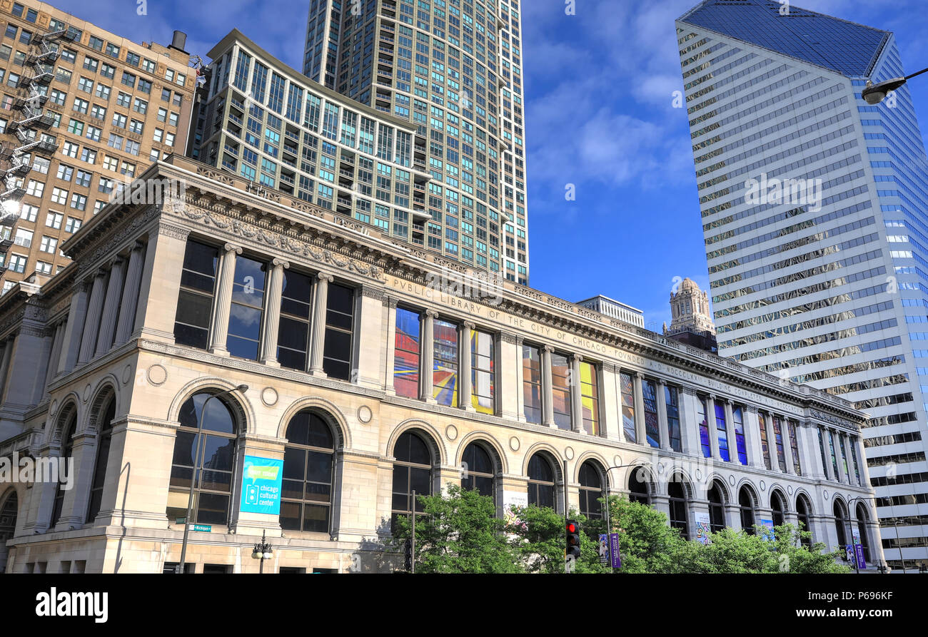 Chicago Cultural Center Library Chicago Cultural Center, Beaux Arts