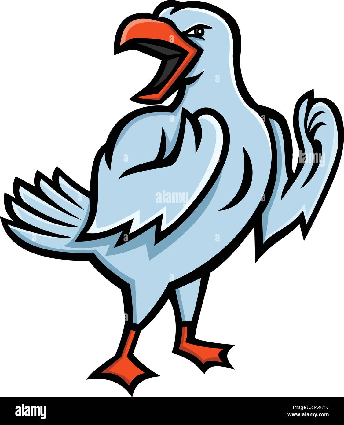 Seagull mascot hi-res stock photography and images - Alamy