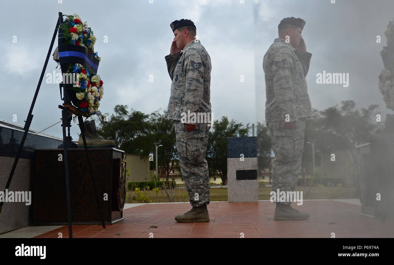 Staff Sgt. Joshua Collins, 36th Security Forces Squadron Emergency ...