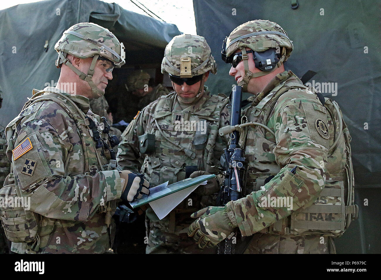Platoon commander spoke hi-res stock photography and images - Alamy