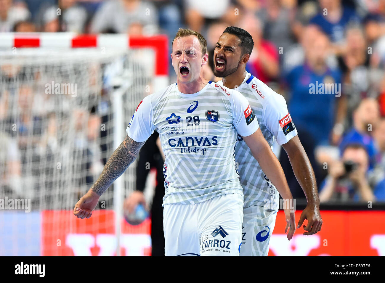 HC Vardar Skopje v Montpellier HB, Champions League handball semifinal ...