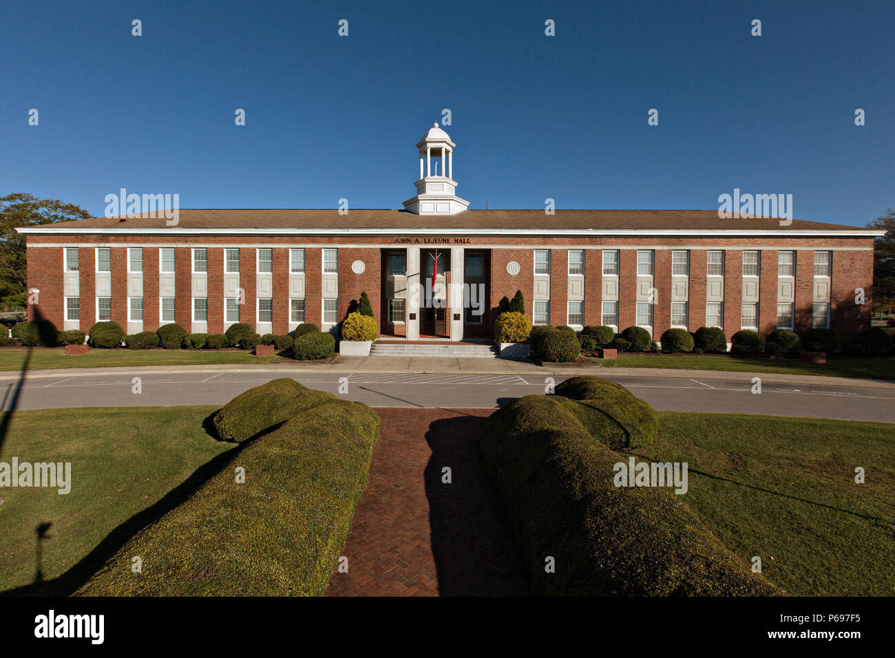 John A. Lejeune Hall, also known as Building One, is the headquarters ...