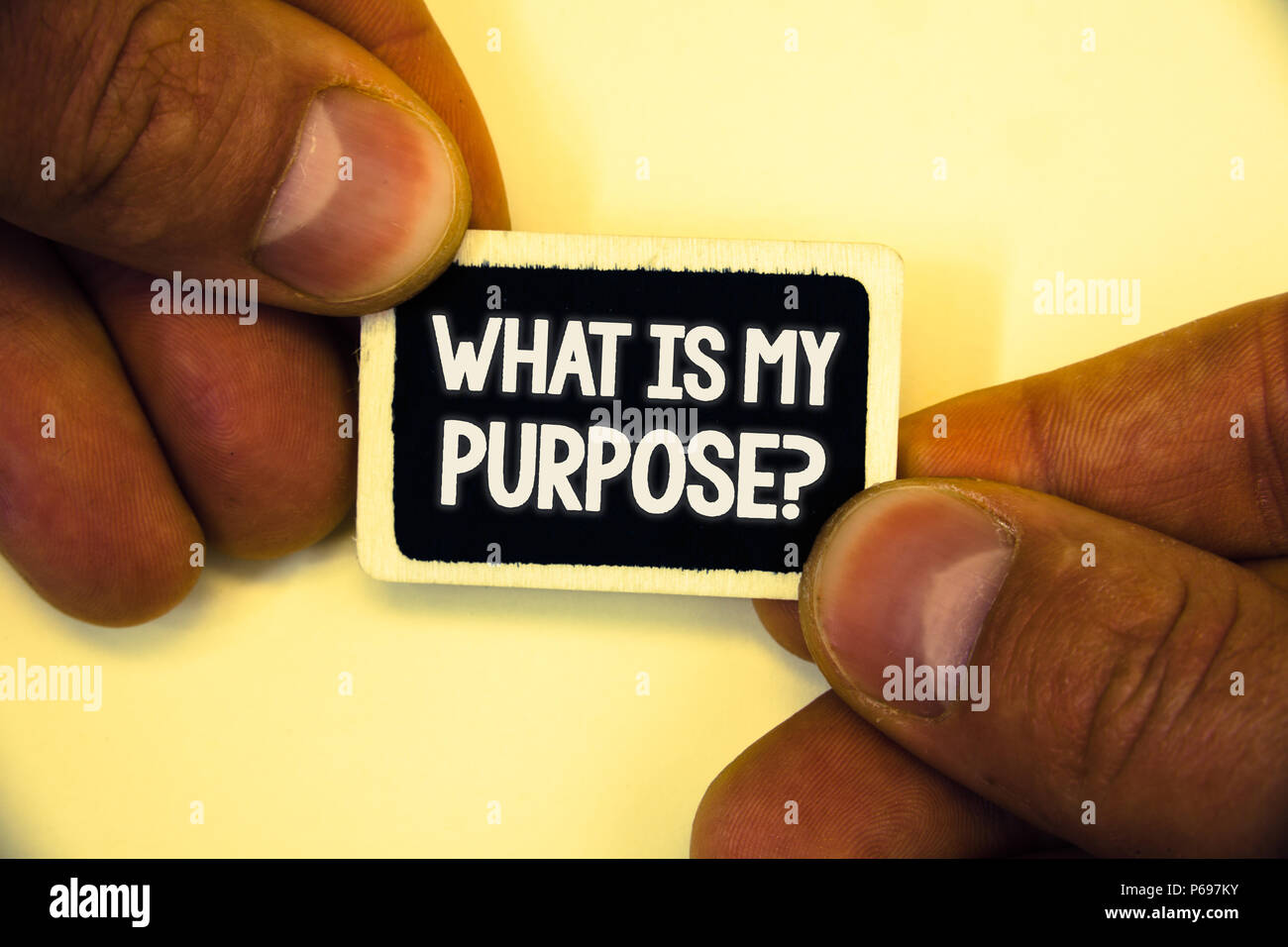 Word writing text What Is My Purpose Question. Business concept for ...