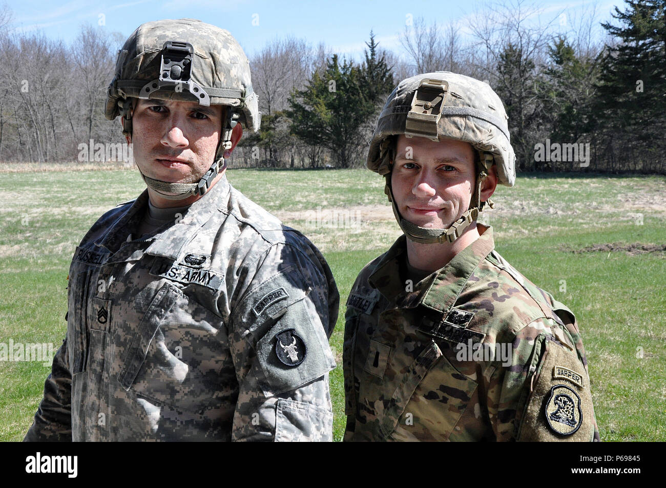 Staff Sgt. Steven Russell, a supply sergeant with Company B, 1st ...